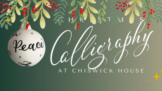 Christmas Calligraphy workshop feedback survey - Chiswick House & Gardens
