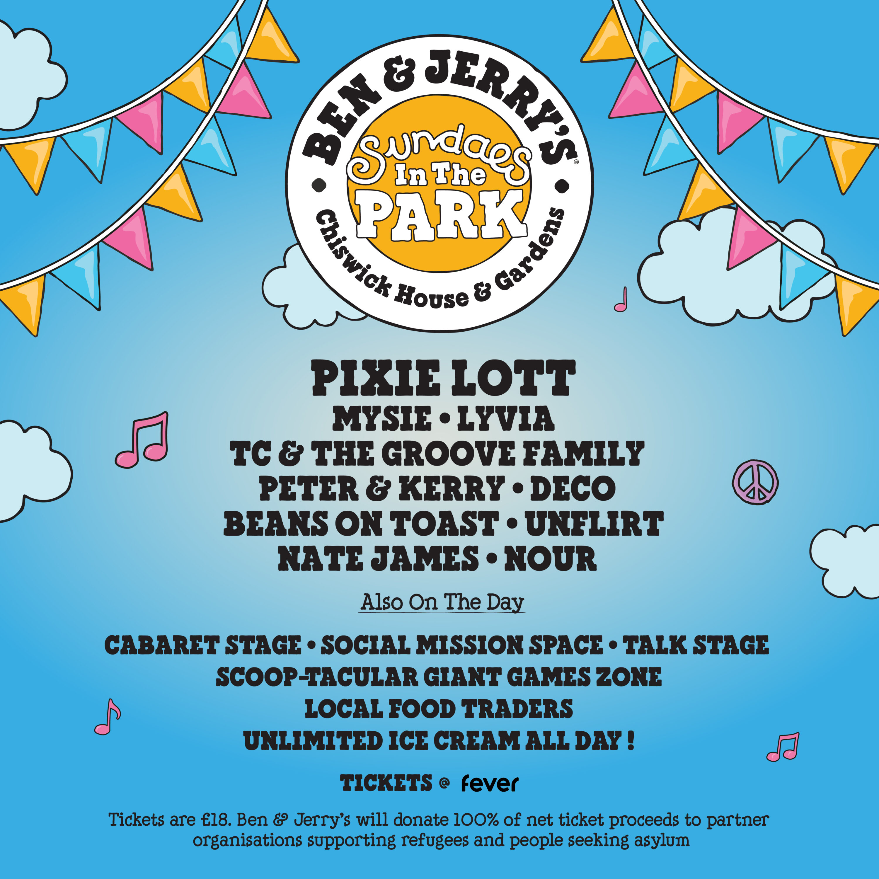 Ben & Jerry's Sundaes in the Park - Chiswick House & Gardens